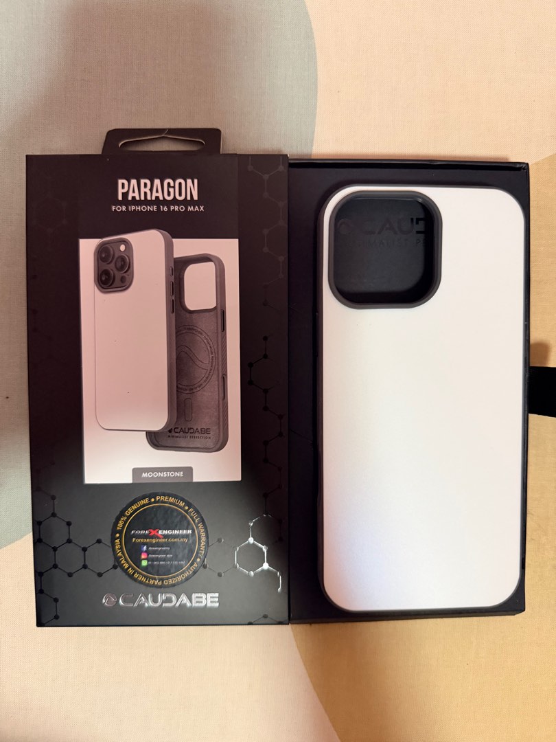 Caudabe Paragon Moonstone iPhone 16 pro max, Mobile Phones & Gadgets ...