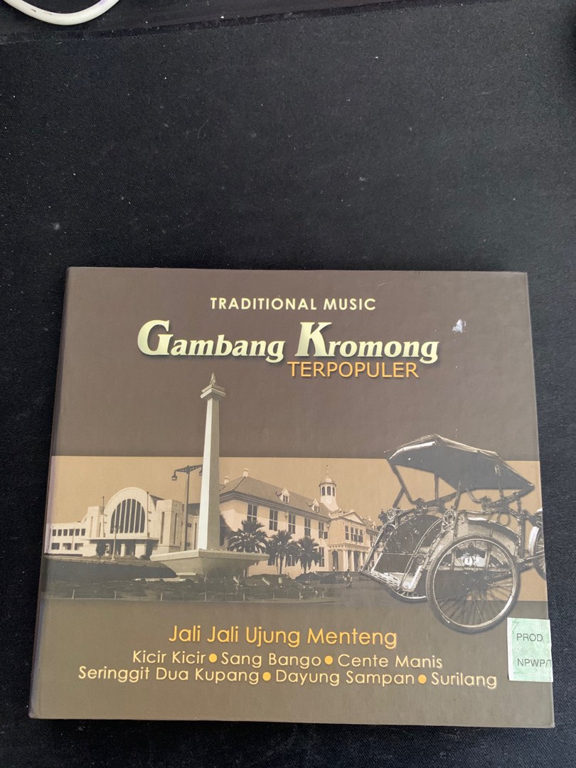 Cd musik gambang kromong terpopuler, Musik & Media, CD, DVD & Lainnya ...