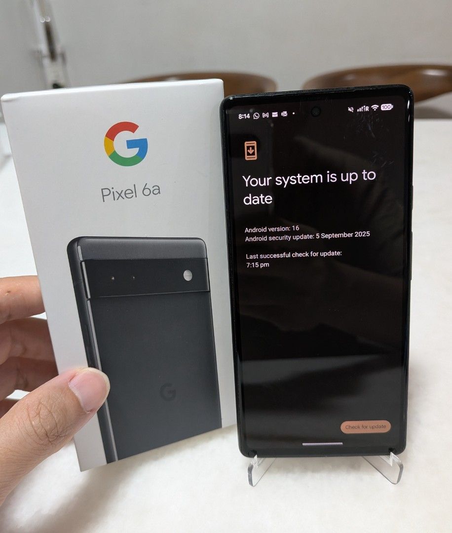 Google Pixel 6a 128GB Charcoal, Mobile Phones & Gadgets, Mobile Phones ...