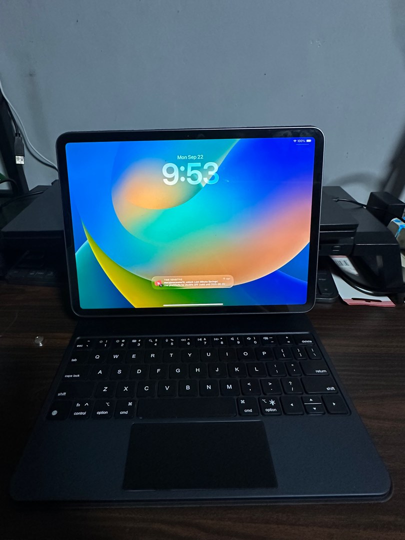 Goojodoq for ipad floating keyboard wireless bluetooth keyboard Case ...