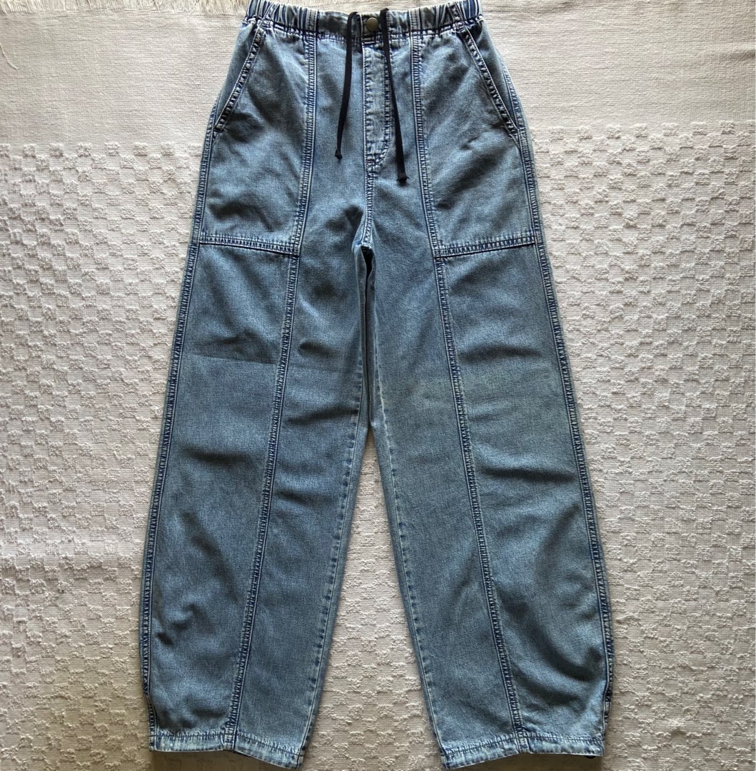 Gu Denim Cocoon Jogger Pull-On Pants ( 4 Pockets )( Adjustable ), Men's ...