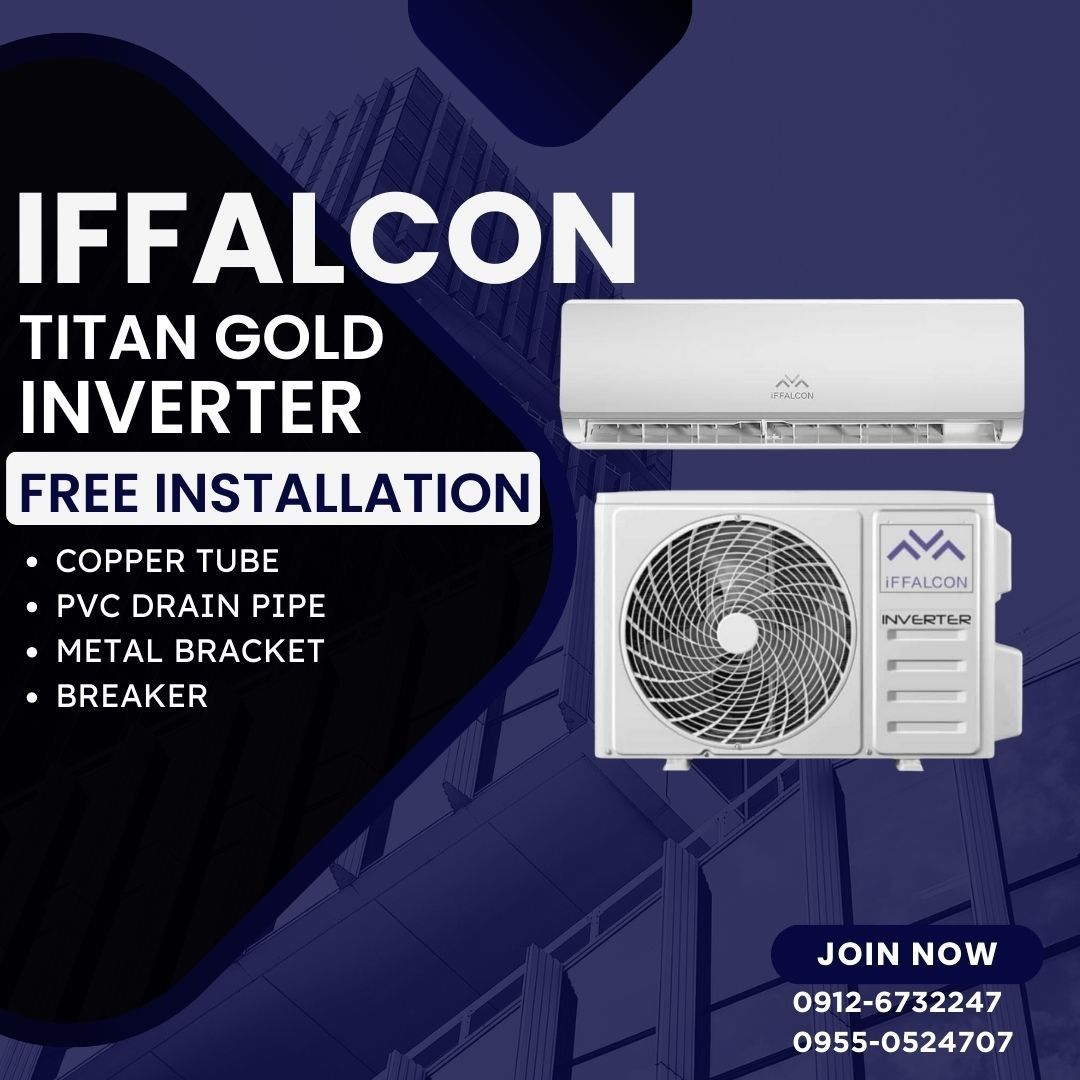 IFFALCON SPLIT TYPE AIRCON BRANDNEW SEALED FREE INSTALLATION, TV & Home ...