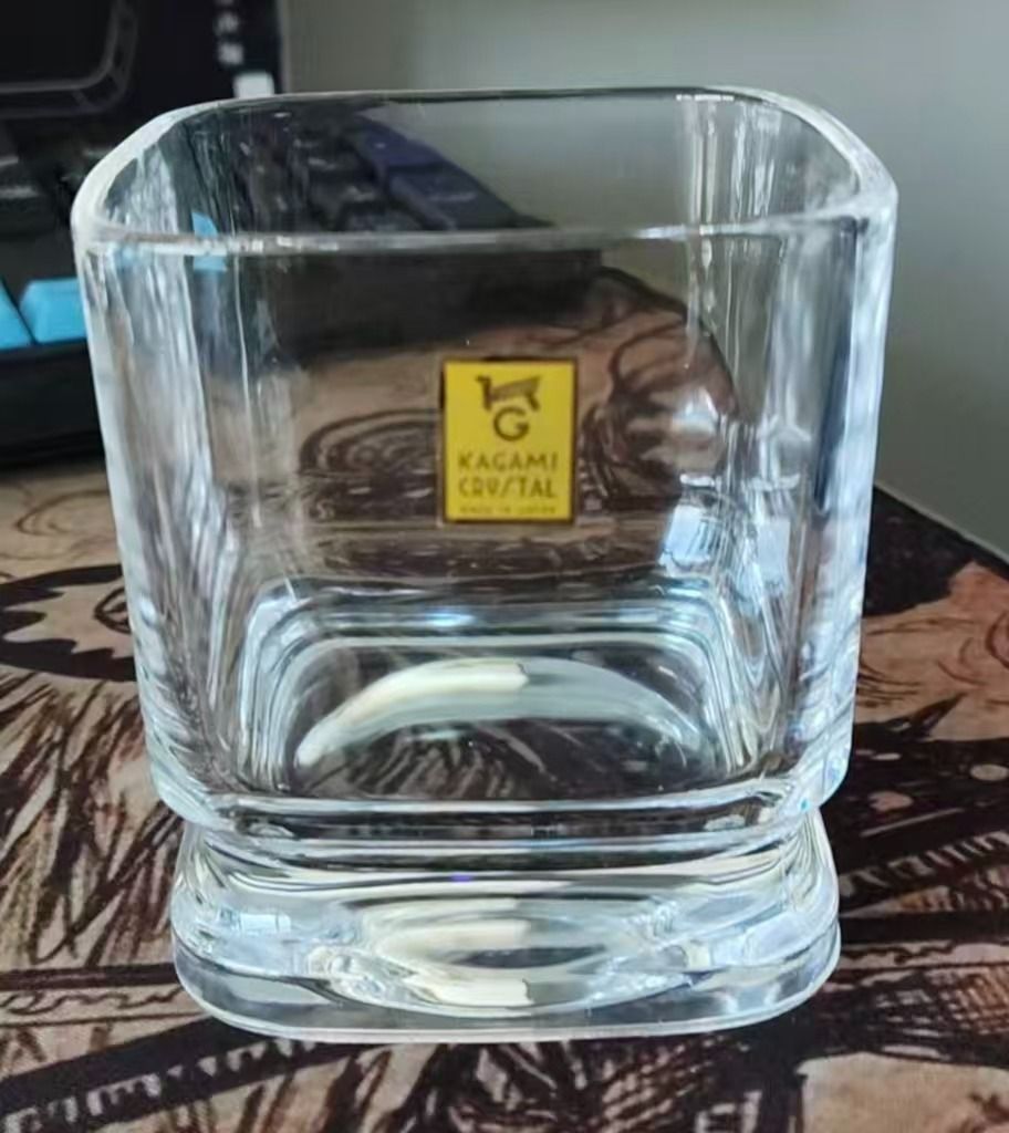 Kagami Crystal Oasis Party Cup 6pcs Set (Made in Japan)~H: 8cm/Dia: 7 ...