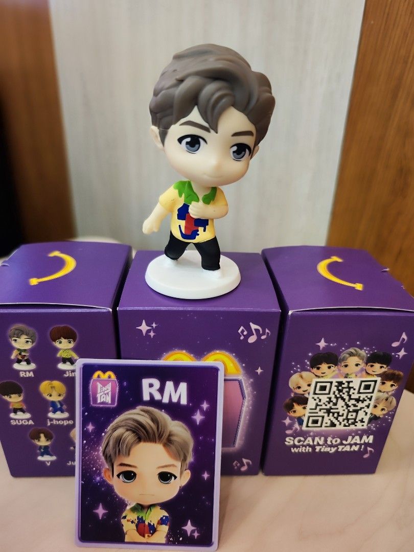 McDonald's X BTS Throwback Edition series RM, Hobbies & Toys, Toys ...