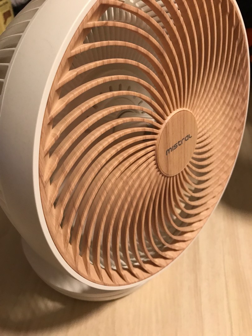 Mistral 8” DC High Velocity Table Fan MHV880R, Furniture & Home Living ...