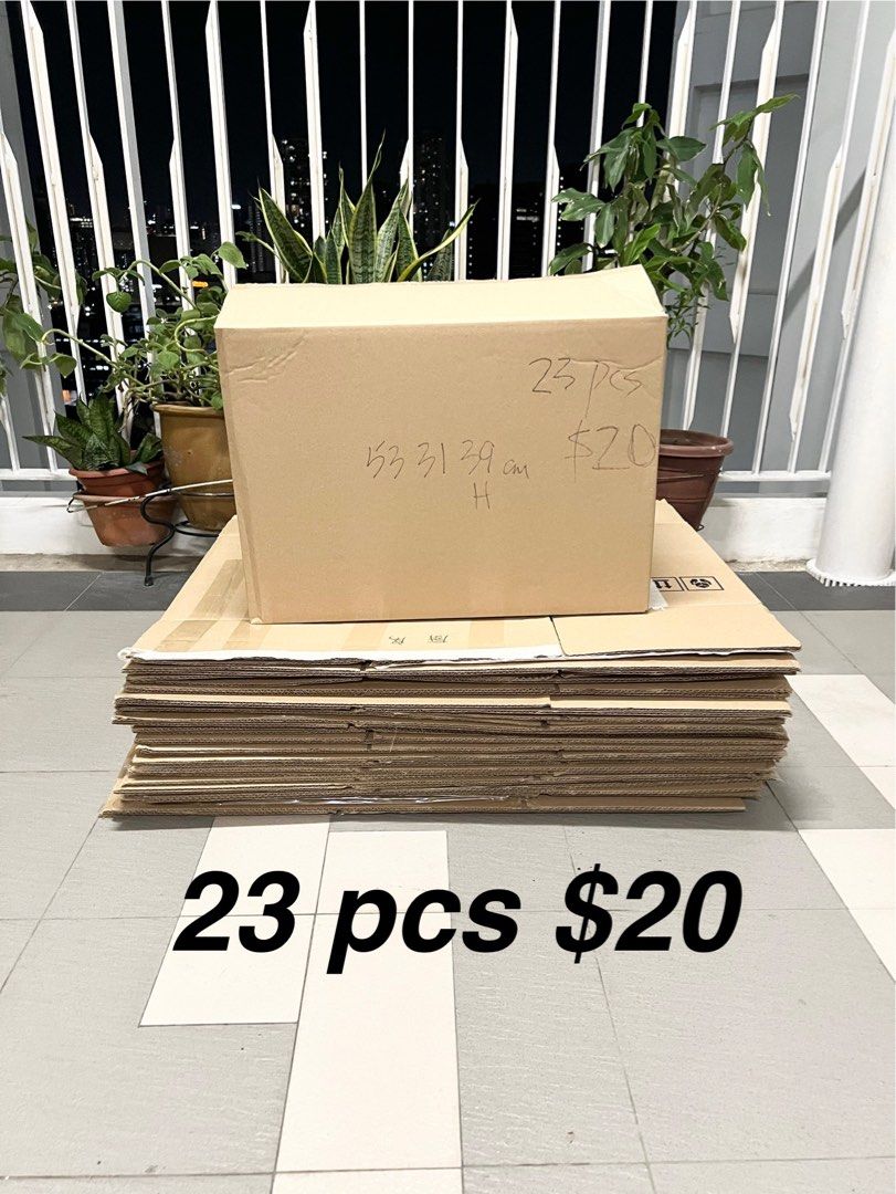 Moving house boxes big large big huge storage boxes cardboards carton ...