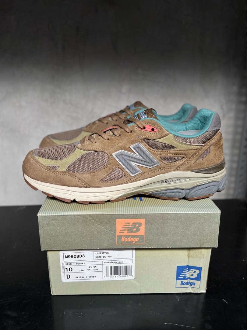 New Balance 990v3 Bodega, Fesyen Pria, Sepatu , Sneakers di Carousell