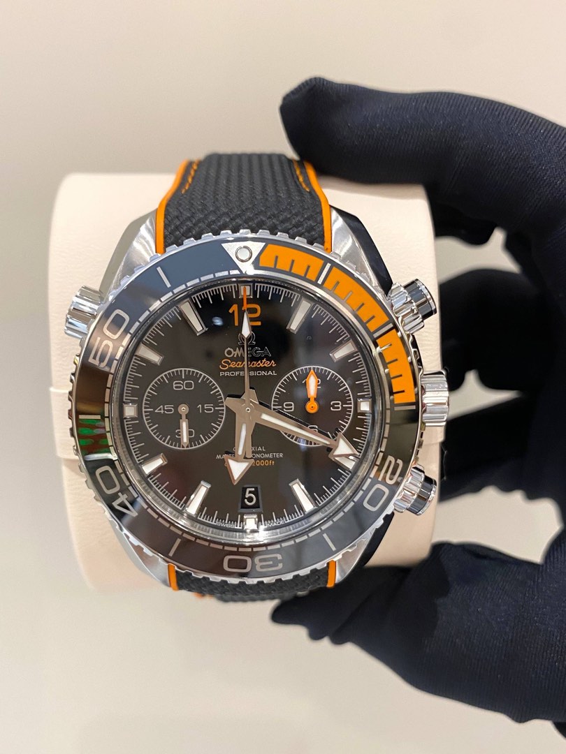 OMEGA SEAMASTER PLANET OCEAN CHRONOGRAPH 600M MASTER CO-AXIAL 9900 REF ...