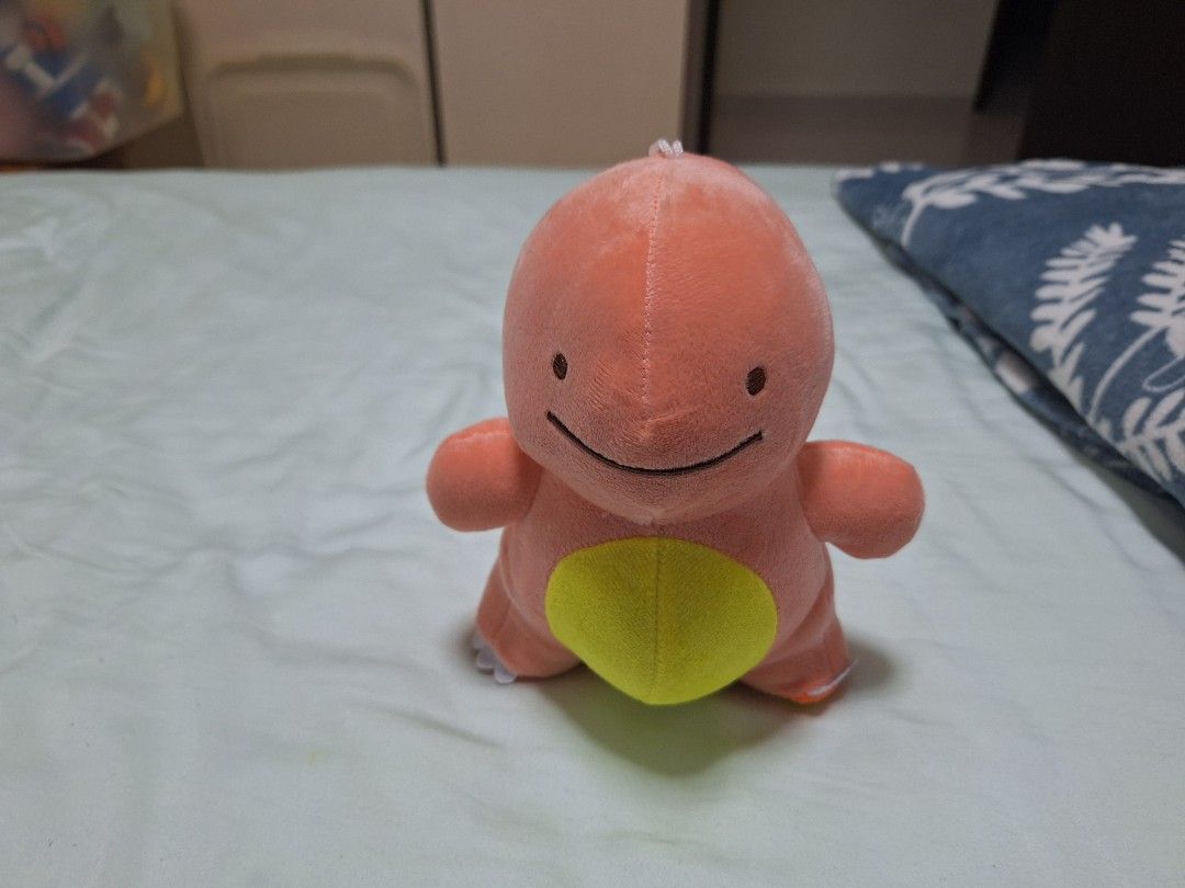 Pokemon Ditto Charmander Plushie, Hobbies & Toys, Toys & Games on Carousell
