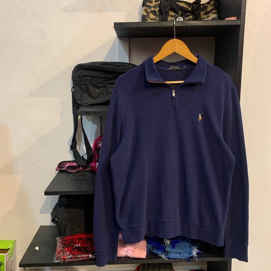 Polo Ralph Lauren Qzip Longsleeve, Men's Fashion, Coats, Jackets and ...