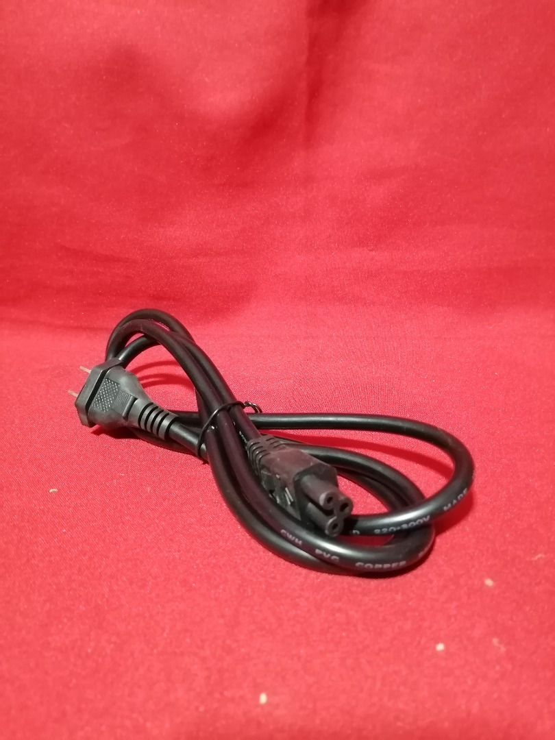 Power Cable for Laptop 3prong mickey mouse type powercable 10A, Mobile ...