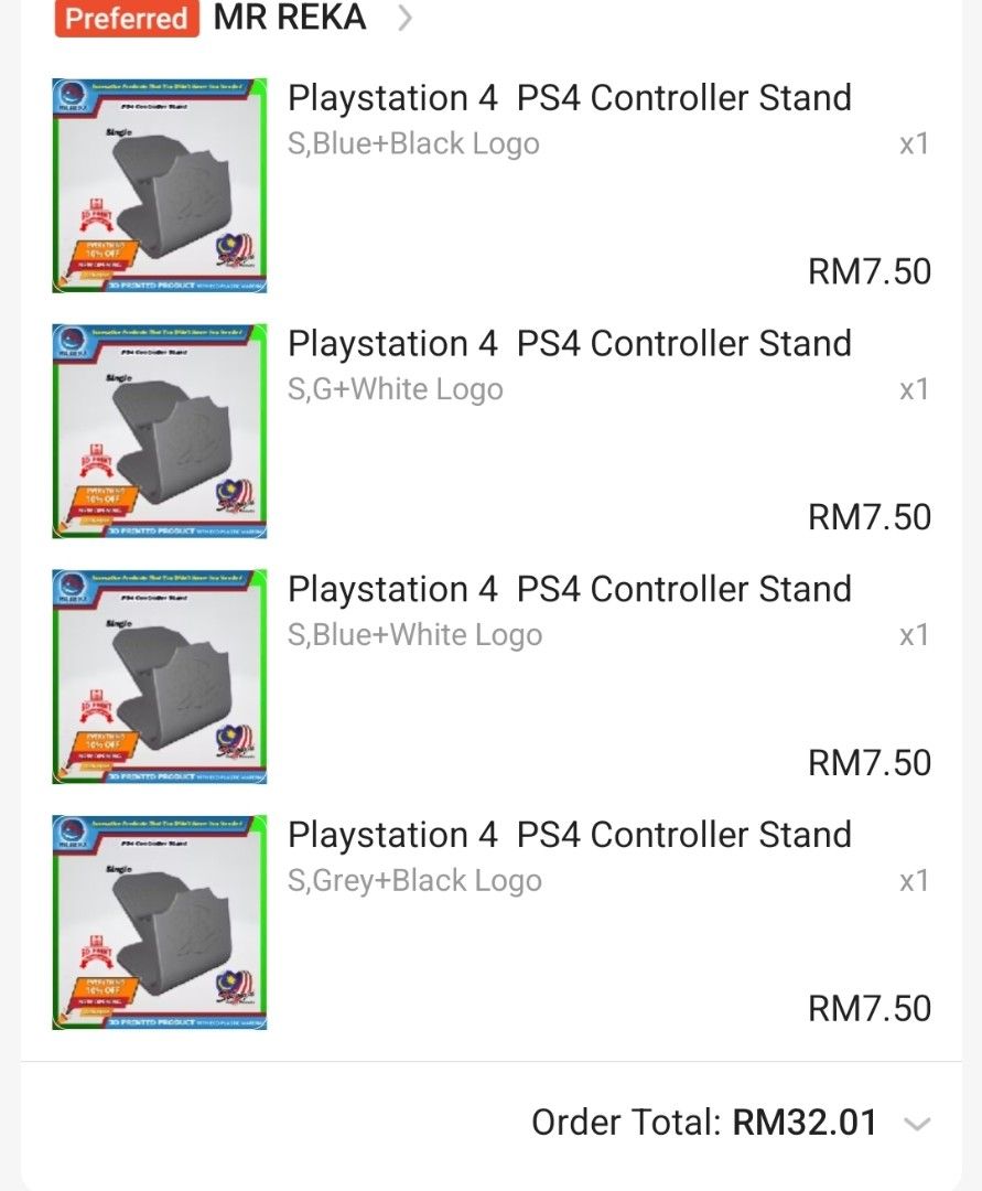 PS2 / PC wireless controller with receiver, Video Gaming, Gaming ...