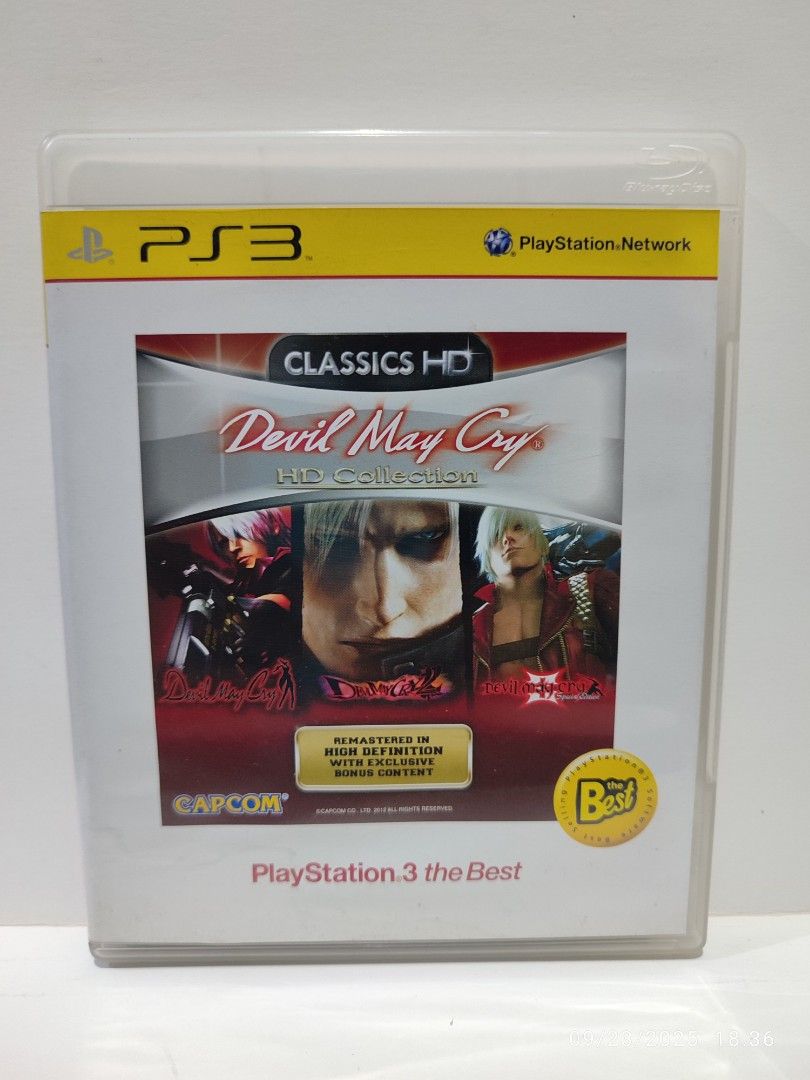 PS3 - Devil May Cry HD Collection (PRE-LOVED) "R3", Video Gaming, Video ...