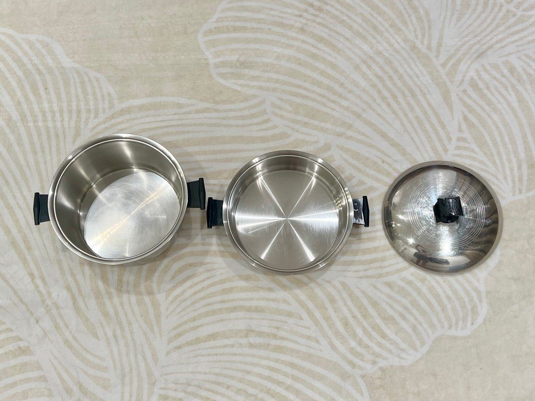 Rena Ware 3-Ply Stainless Steel Cookware Set Pot Set, Furniture & Home ...