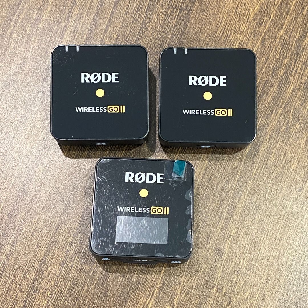 RODE Wireless GO II – Dual Channel Wireless Mic System (2nd Hand), Audio, Microphones on Carousell
