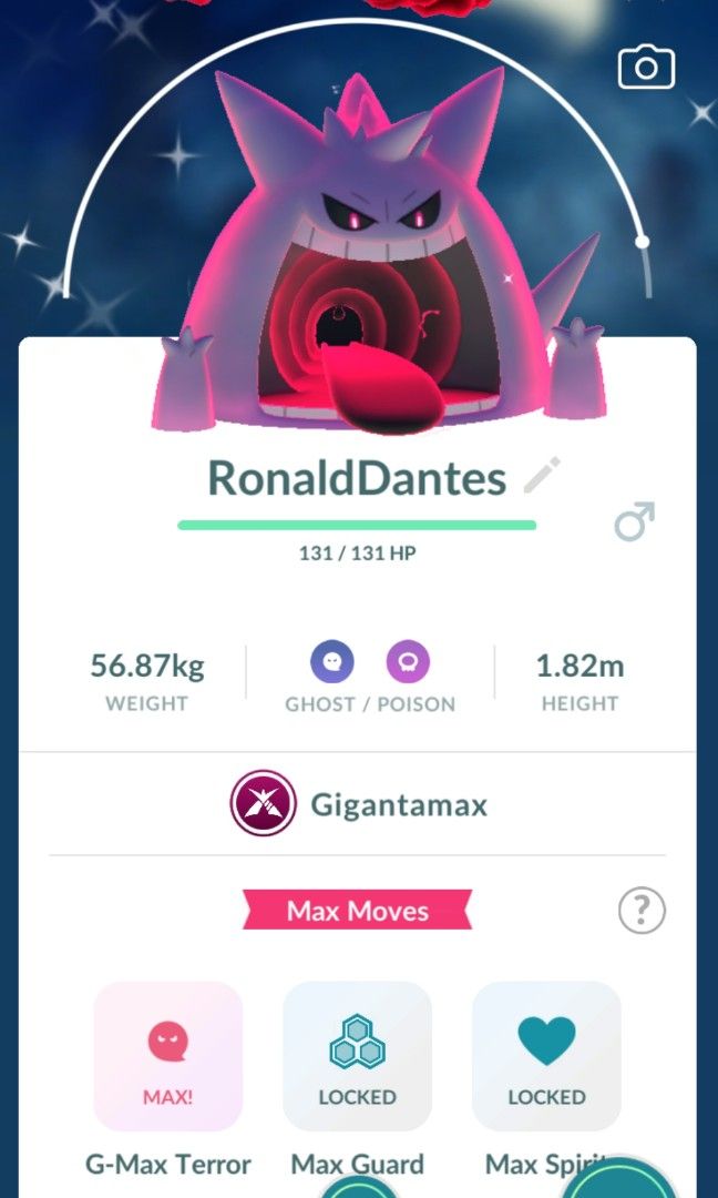 CHRISTMAS HOLIDAY SALE‼️NEW STOCKS - Shiny Gmax Gengar ONE LEFT | Gmax ...
