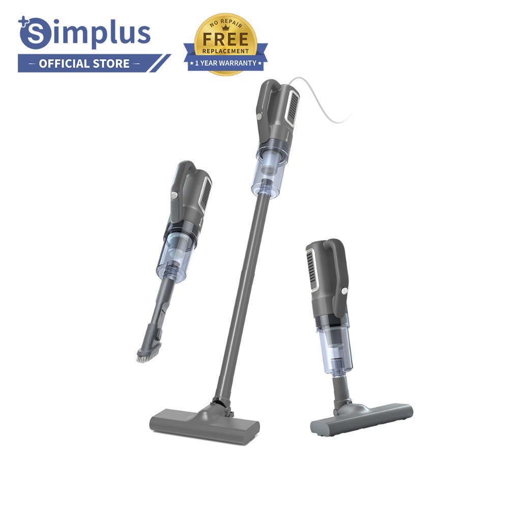Simplus Vacuum Cleaner 16000Pa Strong Suction 3 in 1 Portable Handheld ...
