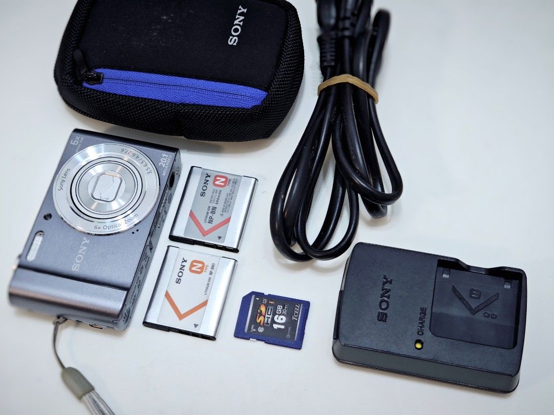 [品像極新]SONY 索尼 Cyber-shot DSC-W810 數位相機 鐵灰色 冷白皮 小紅書 CCD IXUS IXY LISA ...
