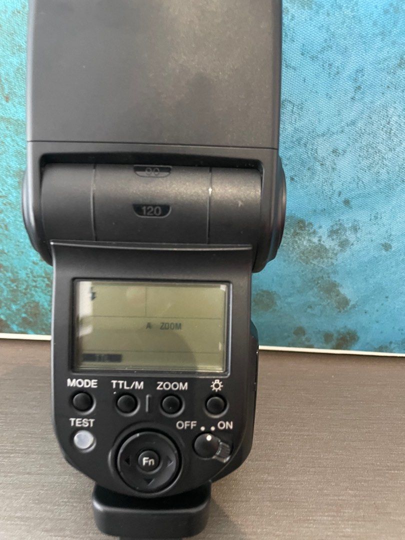 Sony HVL-F43AM External Flash Black, Photography, Lens & Kits on Carousell