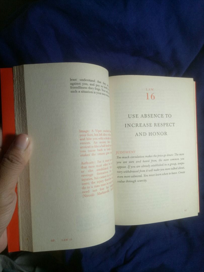 The 48 Laws of Power by Robert Greene, Hobbies & Toys, Books ...