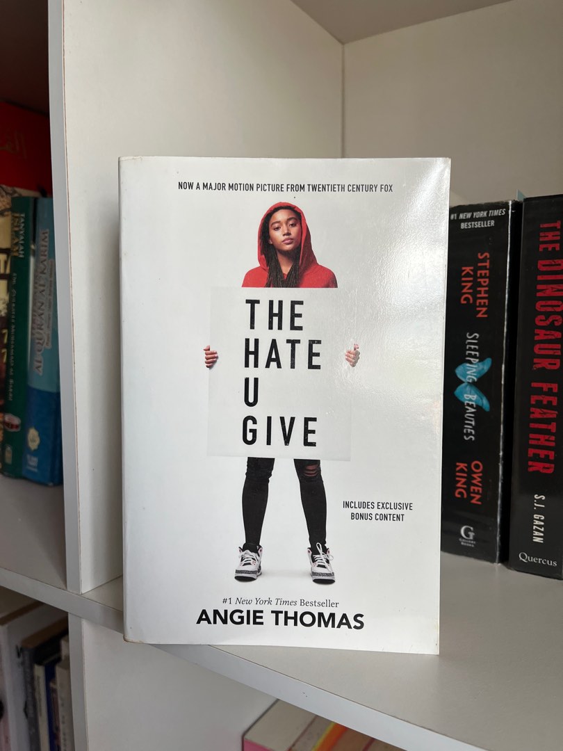 The Hate U Give by Angie Thomas, Hobbies & Toys, Books & Magazines ...