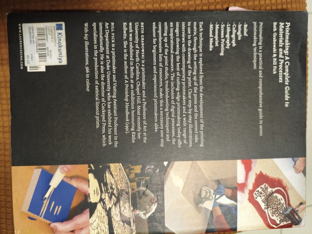 The Printmaking Bible: Complete Guide, Hobbies & Toys, Books ...