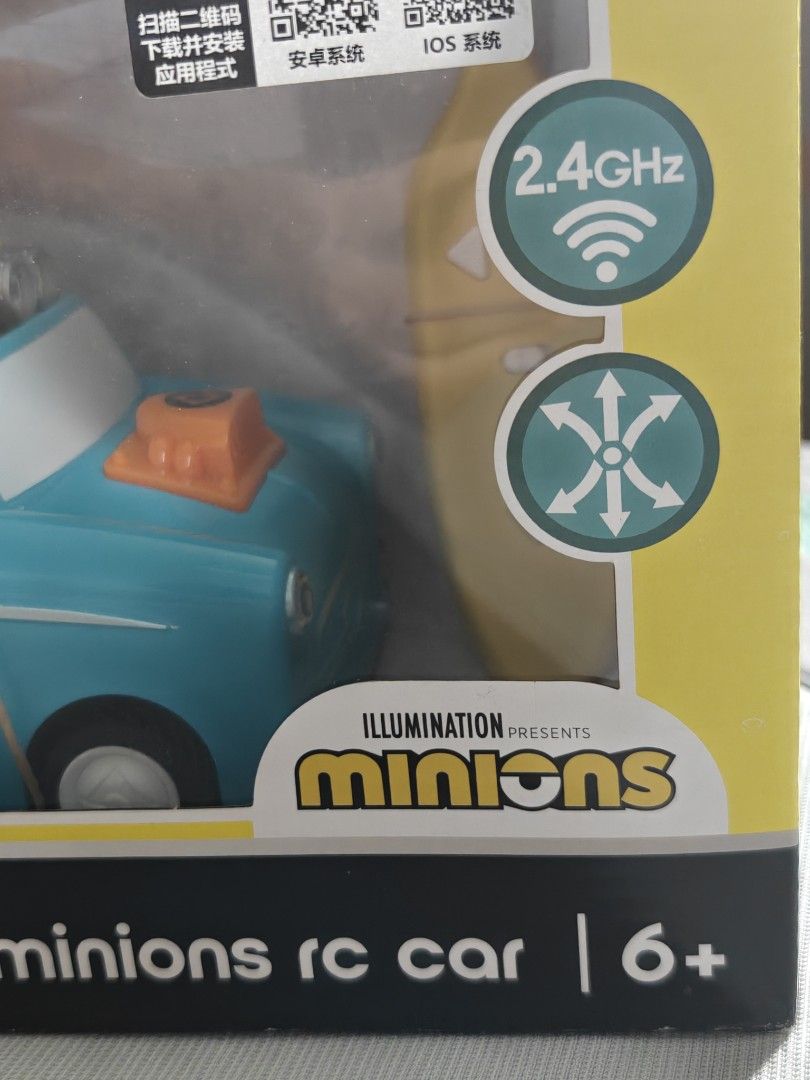 Toys R Us Limited Edition Minions Thief Daddy Banana Remote Control Car ...