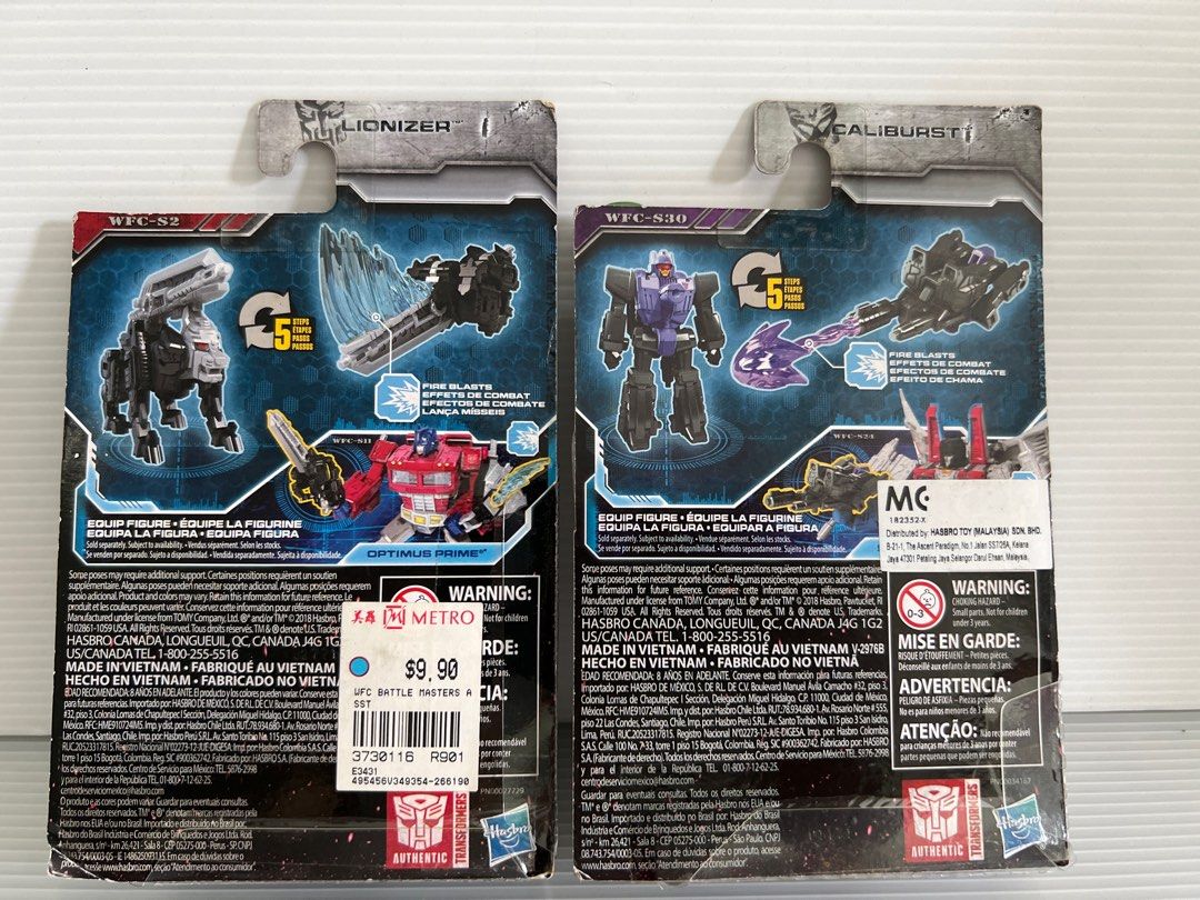 Transformers siege Caliburst & Lionizer, Hobbies & Toys, Toys & Games ...