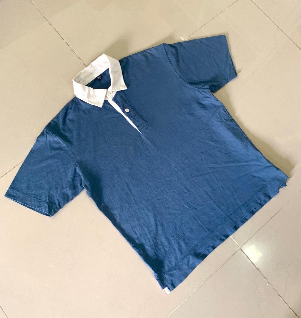 Uniqlo Boxy cut polo, Men's Fashion, Tops & Sets, Tshirts & Polo Shirts ...