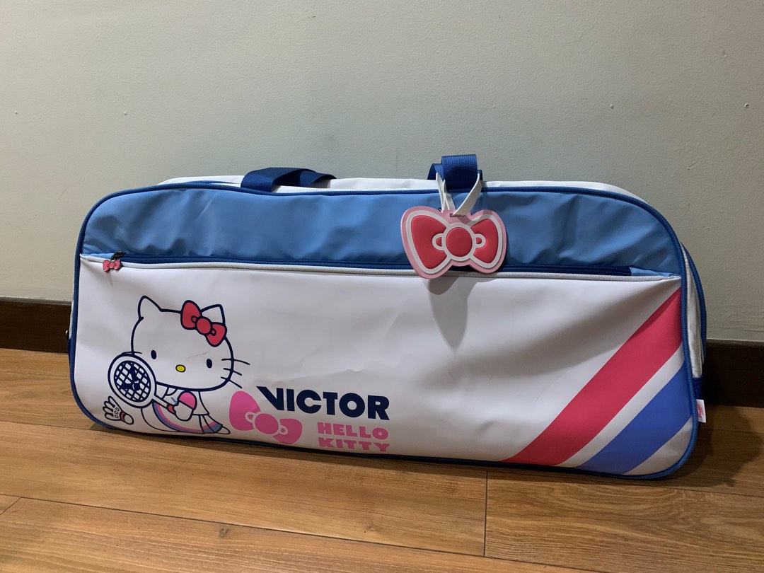 VICTOR HELLO KITTY Badminton Bag, Sports Equipment, Sports & Games ...