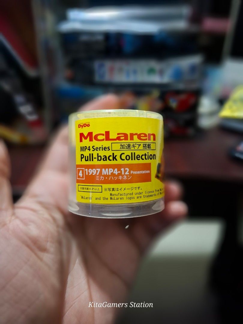 VINTAGE - DyDo - McLaren MP4 Series Pull-back Collection, Hobbies & Toys, Toys & Games on Carousell