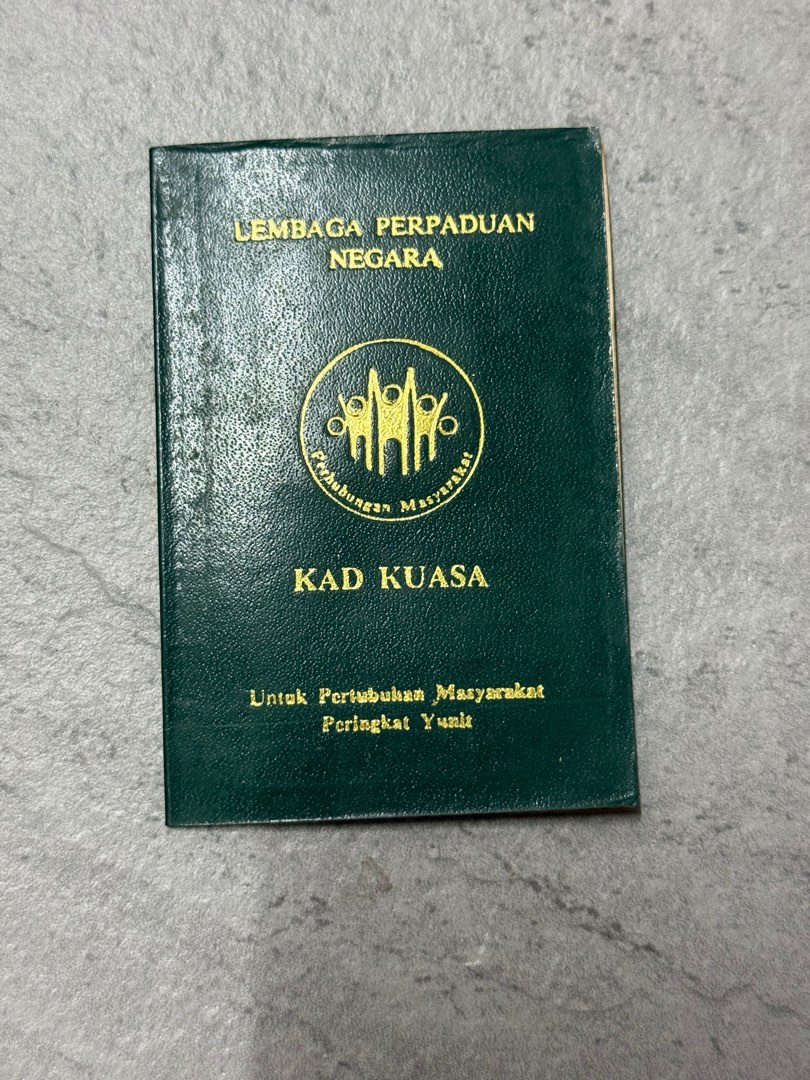 Vintage Kad Kuasa 1970s rare, Everything Else, Others on Carousell