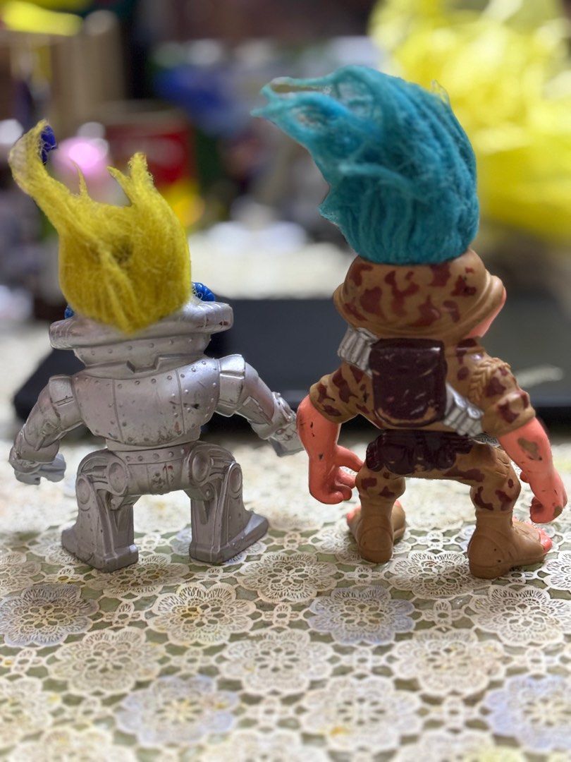Vintage Original Battle Trolls, Hobbies & Toys, Toys & Games on Carousell