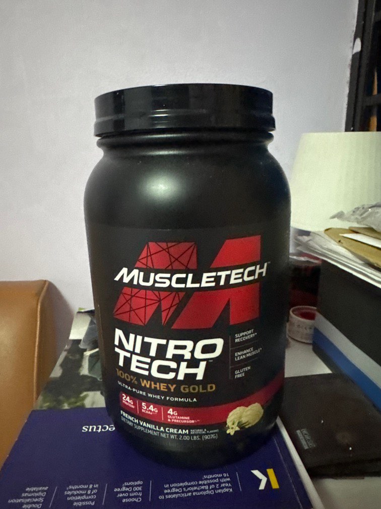 Muscle Tech Nitro Tech, Health & Nutrition, Health Supplements, Sports ...