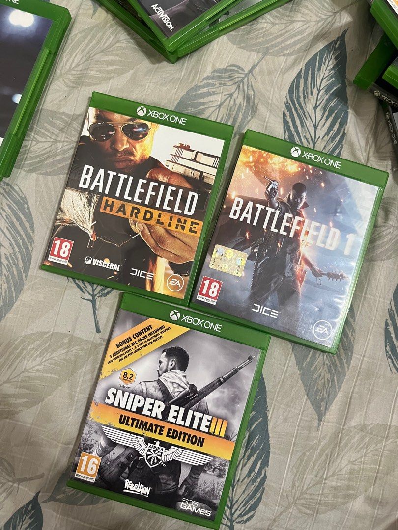 XBOX Battlefield CD Games, Video Gaming, Video Games, Xbox on Carousell