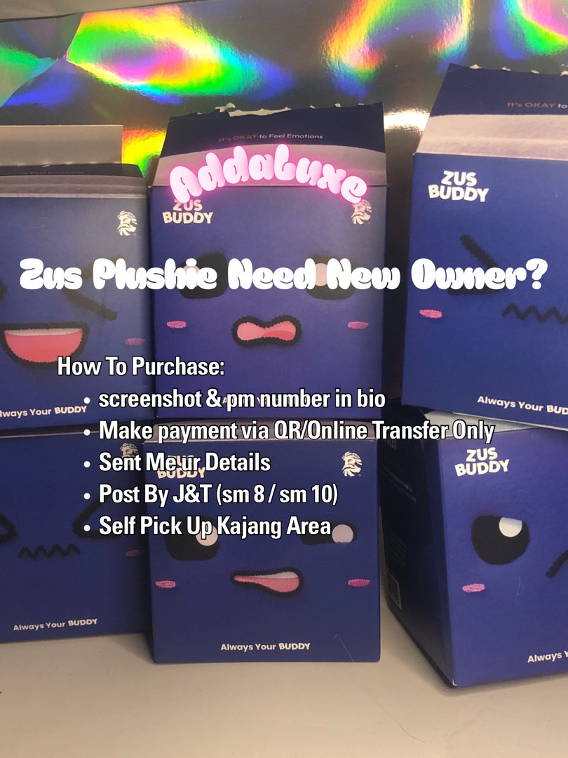 Zus Plushie, Hobbies & Toys, Toys & Games on Carousell