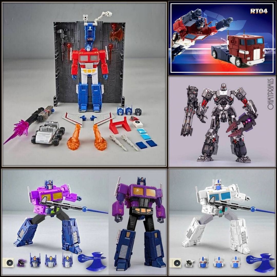⭐️ 3rd Party Transformers - TC-01 TC01 / RT-04 RT04 / MD-005 MD005 OP / MD-005A MD005-A OP ...