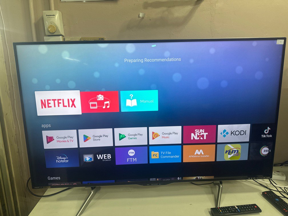 Android tv sharp 50inch led 4k uhd, TV & Home Appliances, TV ...