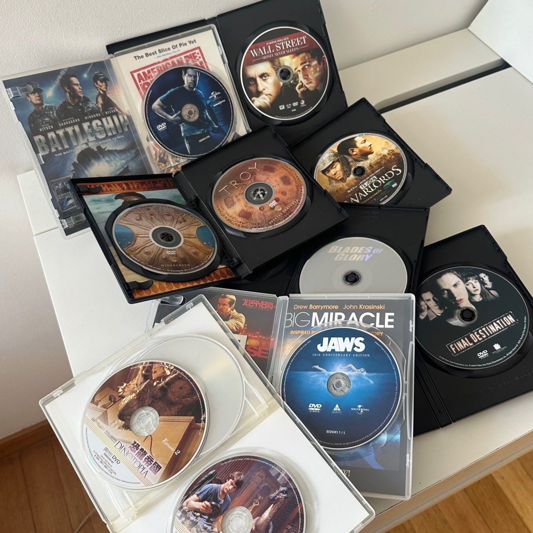 Assorted Various DVD Video Movies Films TV Shows Series Vintage ...