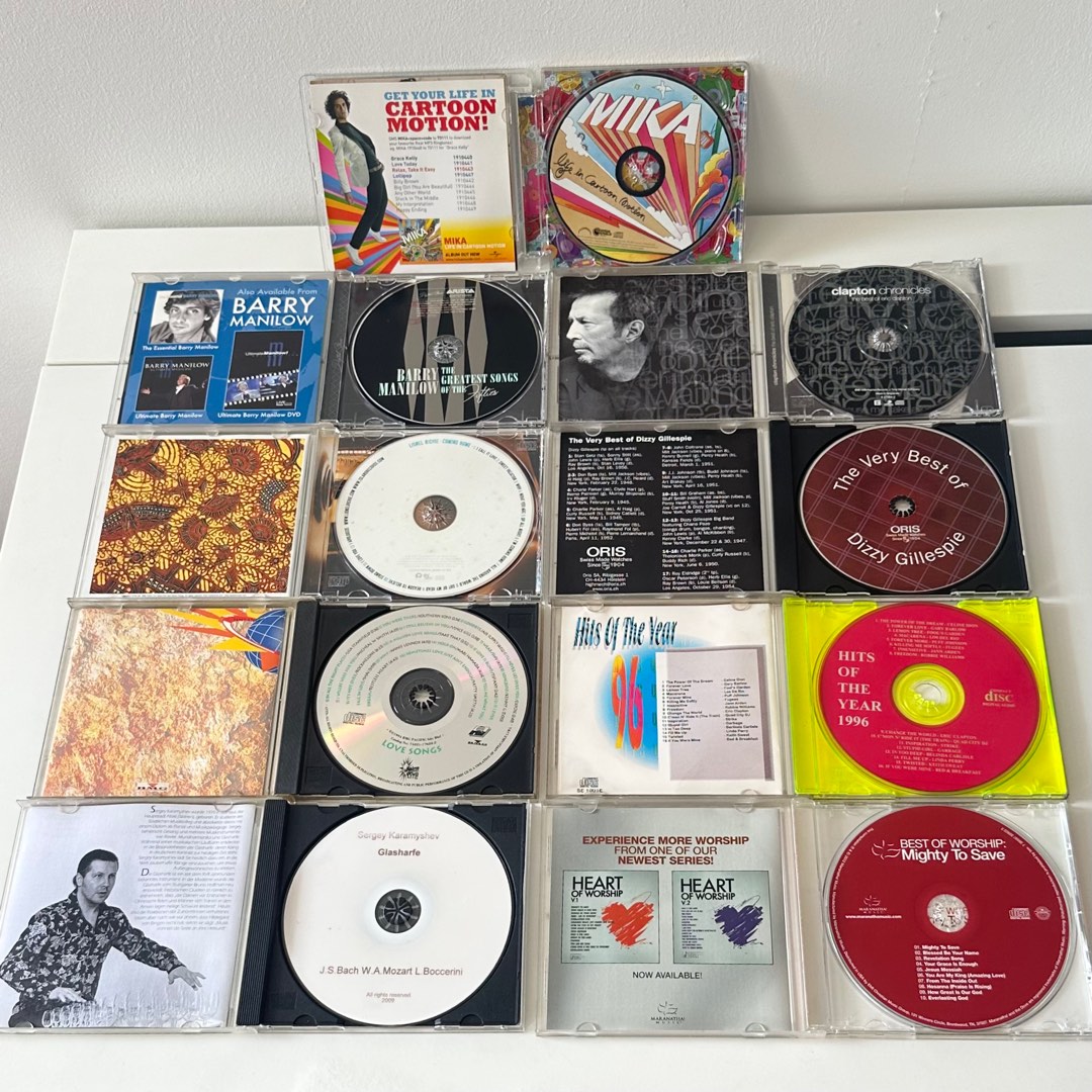 Assorted Various Music CDs Songs Albums Audios Records Labels Top Hits ...