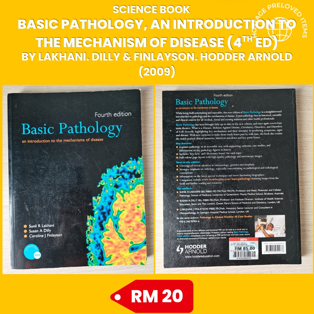 BASIC PATHOLOGY, AN INTRODUCTION TO THE MECHANISM OF DISEASE (4th ed ...