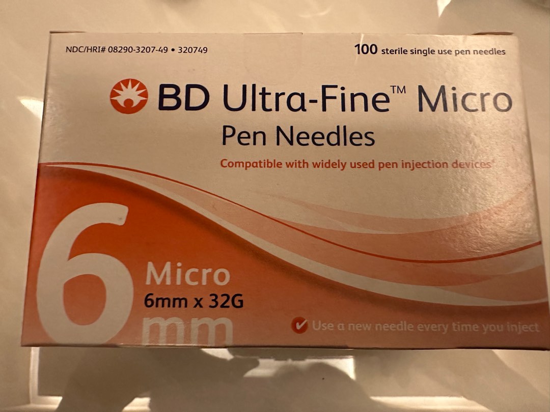 BD Ultra Fine Micro Pen Needles, Health & Nutrition, Medical Supplies ...