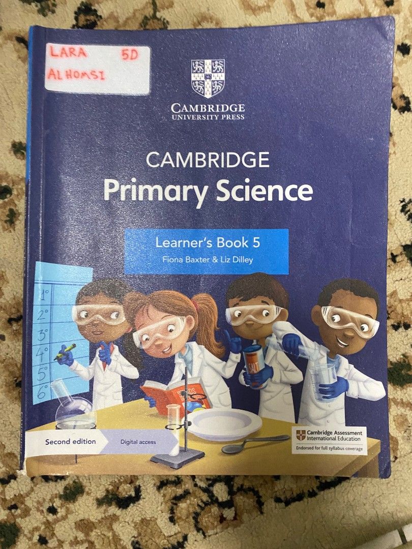 Cambridge Primary Science Learner's Book 5, Hobbies & Toys, Books ...