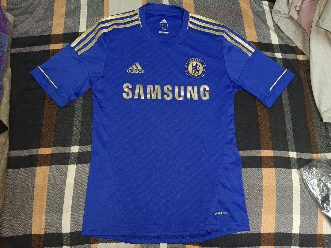 Chelsea FC Adidas Jersey jc jersi S unisex, Men's Fashion, Activewear ...
