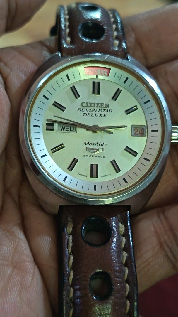 Citizen Seven Star Deluxe Automatic Watch, Men's Fashion, Watches & Accessories, Watches on ...