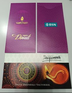 Deepavali packet RHB Happy Deepavali Ang Pao, Hobbies & Toys ...
