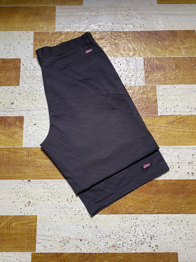 DICKIES GENUINE DOUBLE PATCH BLACK, Men's Fashion, Bottoms, Chinos on ...
