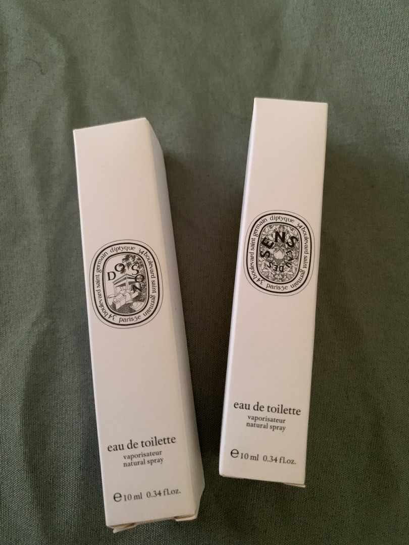 Diptyque Doson & Eau des Sens 10ml travel size EDT, Beauty & Personal ...