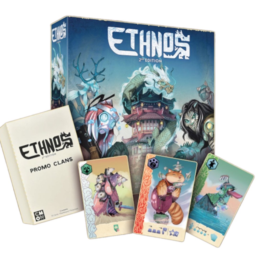 Ethos 2nd edition with promo clans board game, Hobbies & Toys, Toys ...