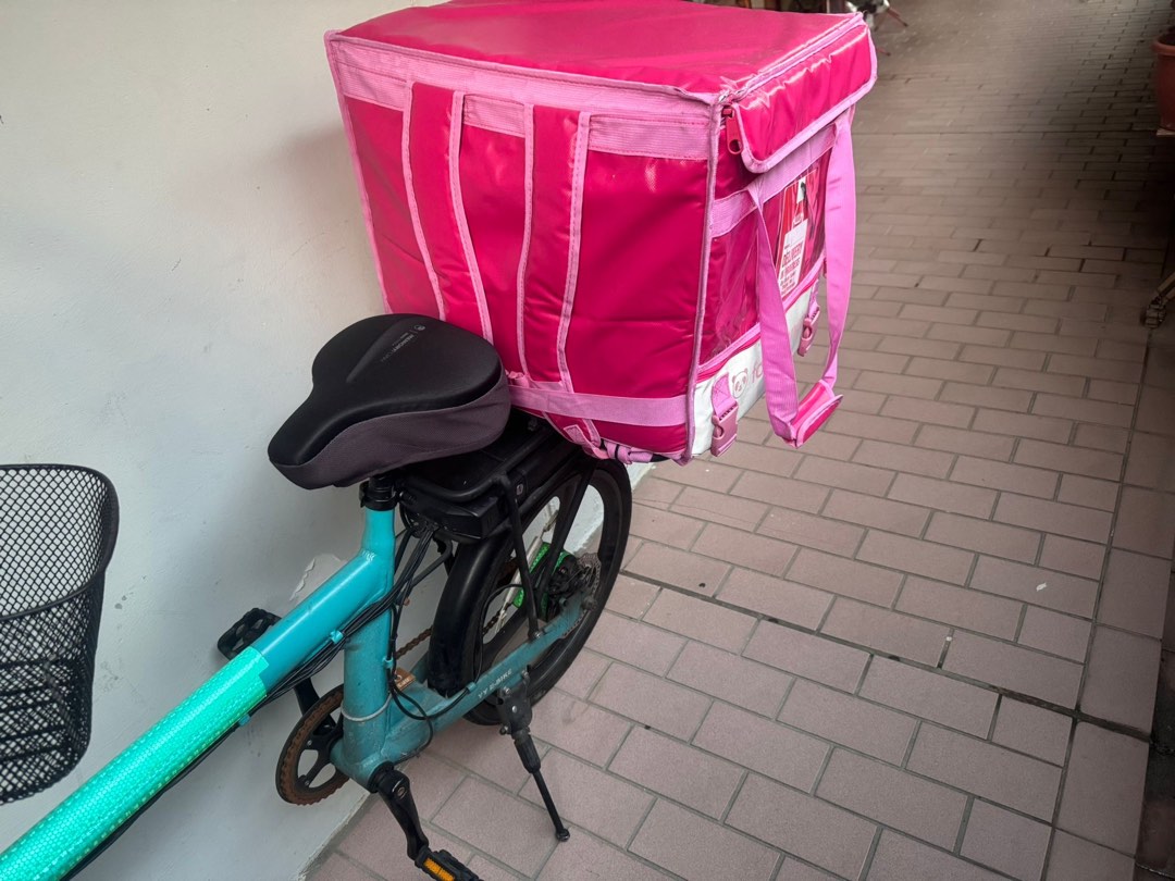 Food Delivery Bicycle with Insulated Bag, Sports Equipment, Bicycles ...